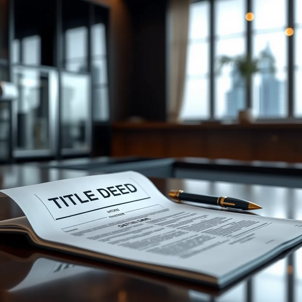 How to Download Title Deed in Dubai: Your Step-by-Step Guide